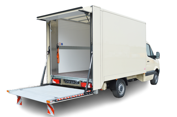 Ενοικίαση Φορτηγού Βαν με υδραυλική πόρτα - i-rentavan.gr